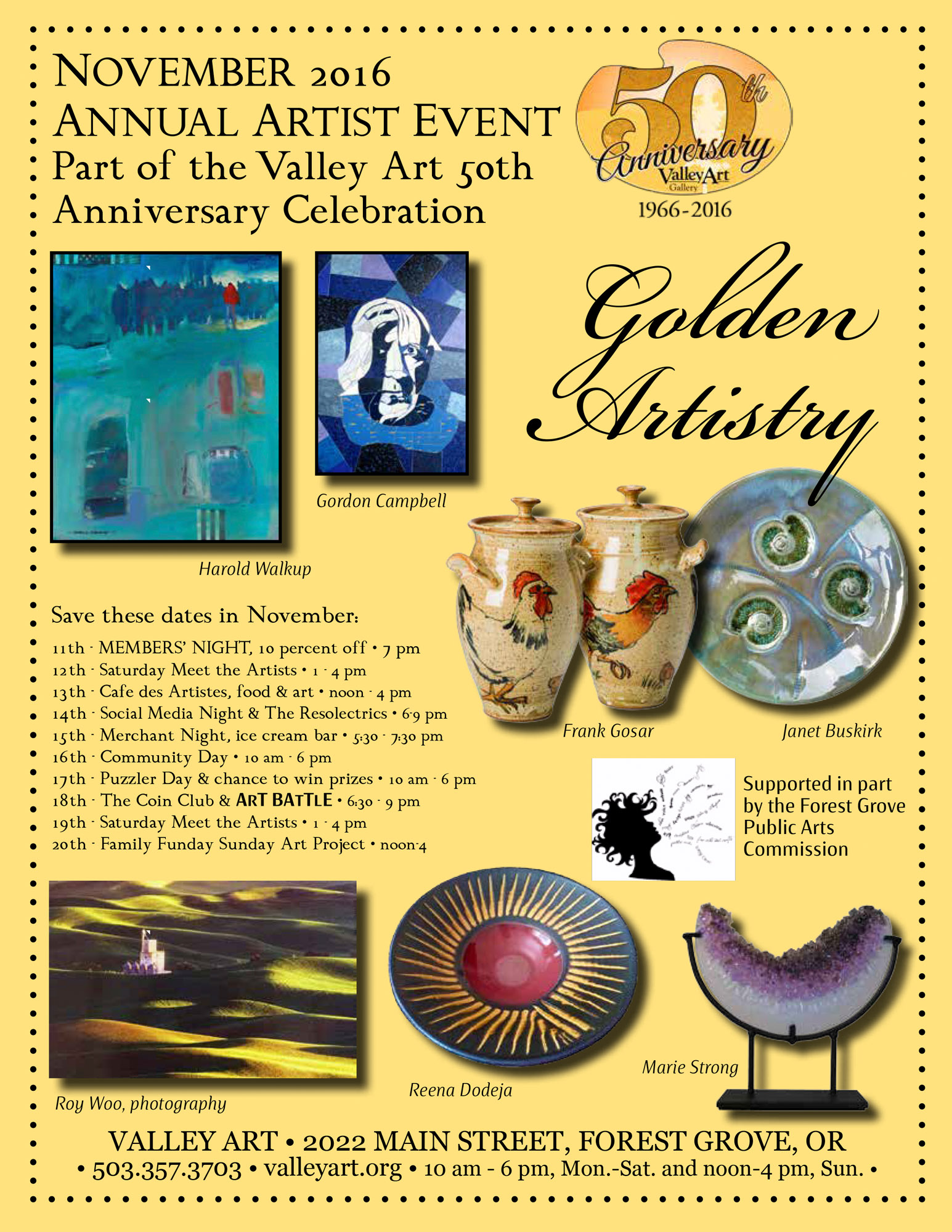 Annual Artist Event opens Nov. 11 in Forest Grove – Emily Jung Miller ...